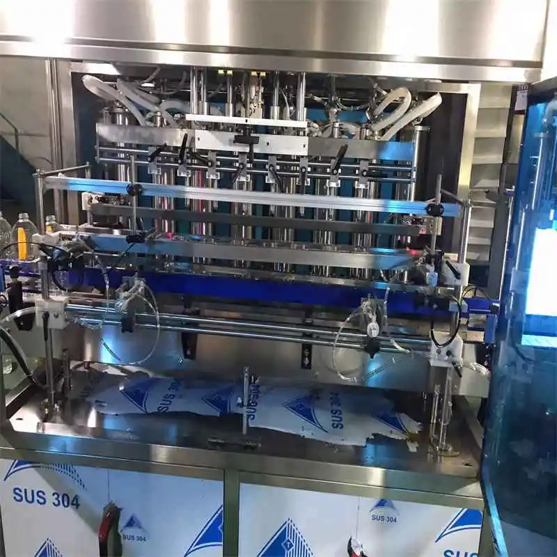 AZONE MACHINERY--Factory for Auto 8 head 800ml-5000ml edible oil fill ...