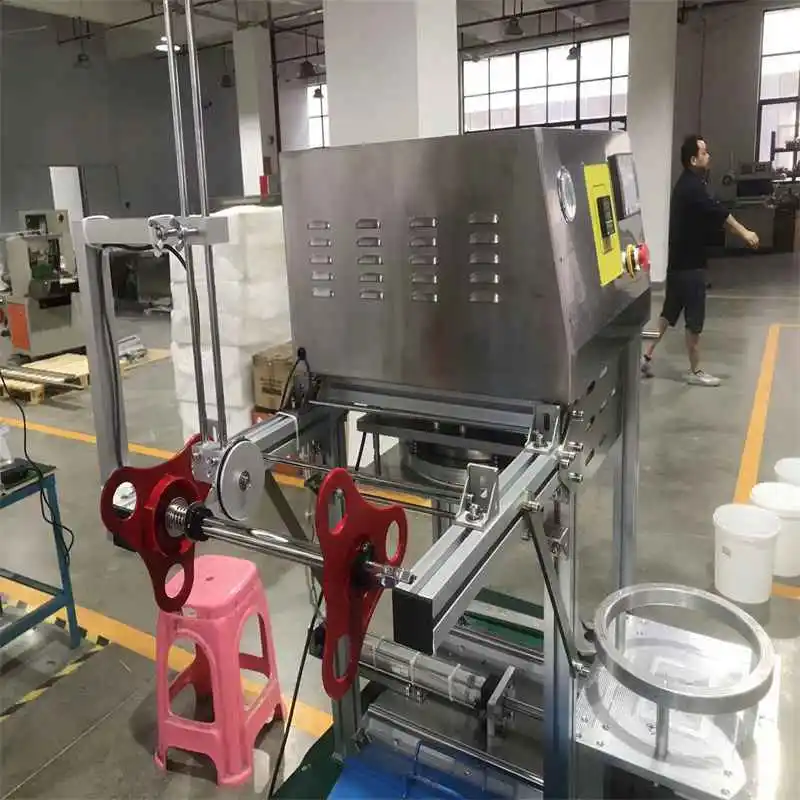 AZONE MACHINERY--Factory for Auto tabletop bucket foil sealer