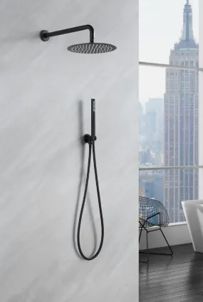 Two-functions concealed shower set