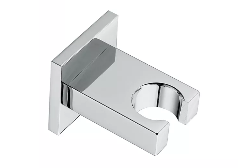 Square shower head support bracket