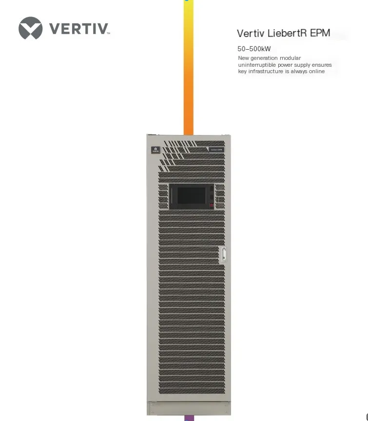 Vertiv Liebert EPM High Power Density Frequencymodular 50-500 kW UPS