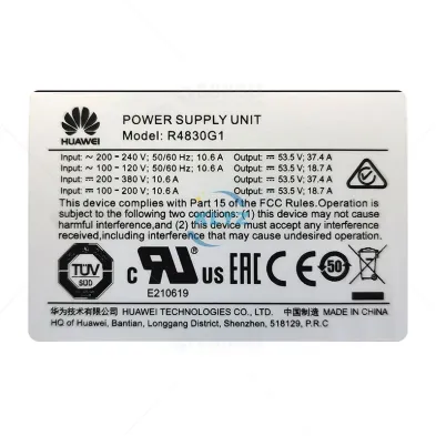 HuaWei R4830G1 Rectifier module 48V 1600W