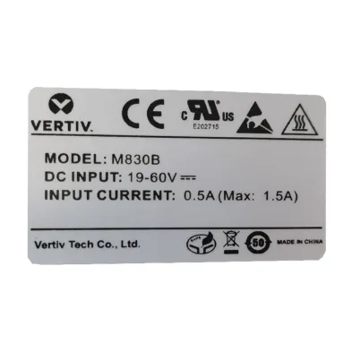 M830b New Emerson Telcom Power Supply systom