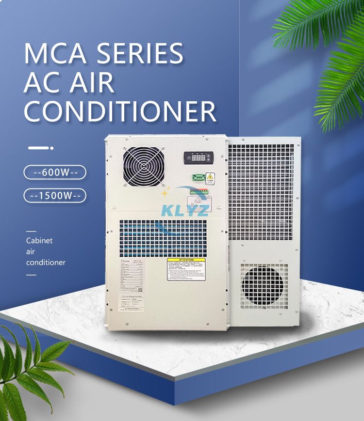 Cabinet air conditioning for regulating air temperature and humidity