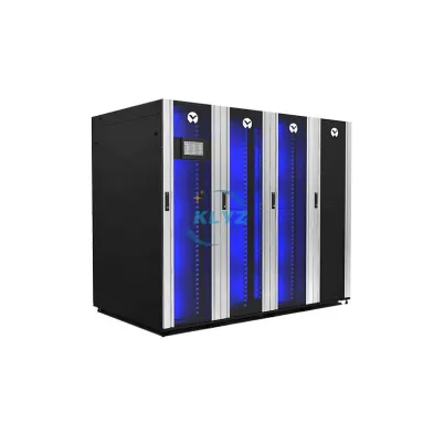 Single row fully enclosed micro module data center products
