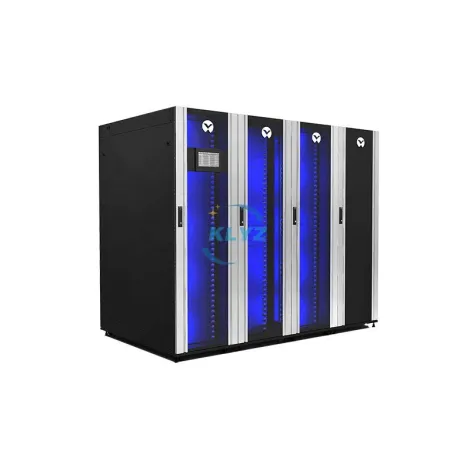 Single row fully enclosed micro module data center products