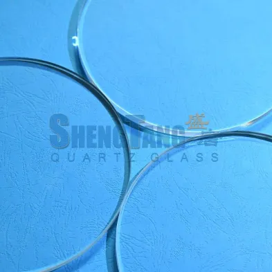 Circular Quartz Glass Window