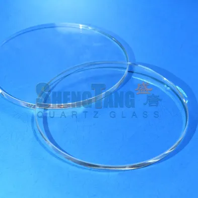 Circular Quartz Glass Window