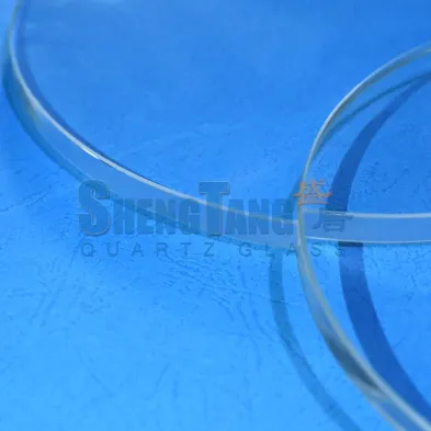 Circular Quartz Glass Window