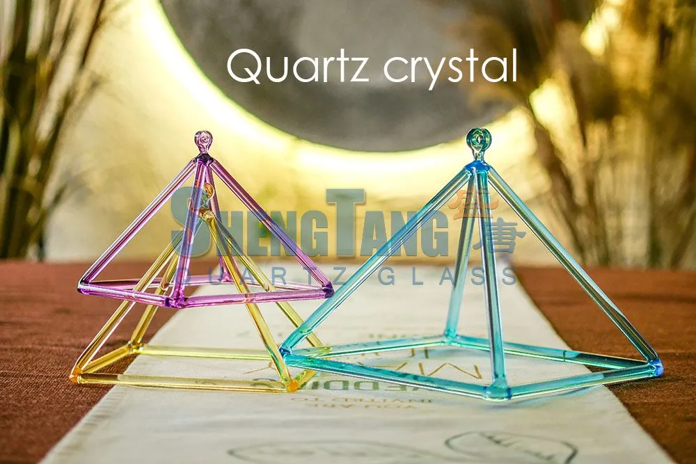 Quartz Crystal Singing Pyramid , Shengtang Quartz Glass,quartz crystal ...