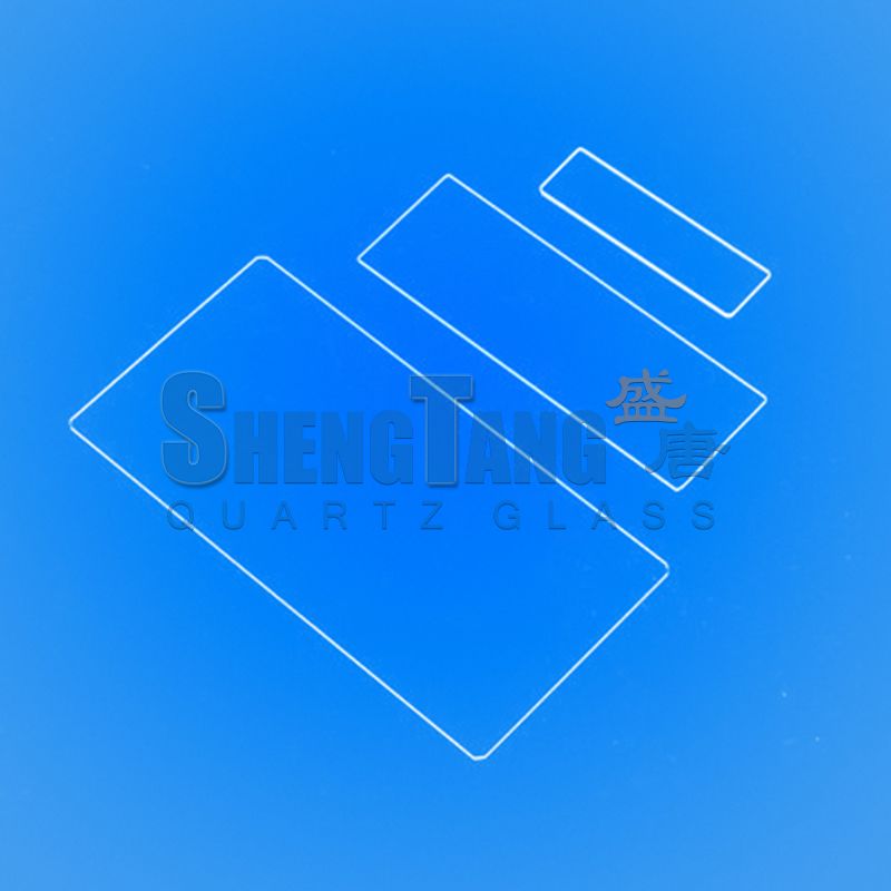 0.6mm-2mm rectangular quartz glass sheet,fused thin quartz cover glass ...