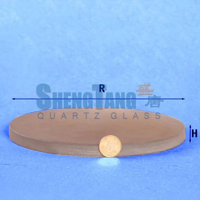 Aluminized Flat Concave Quartz Reflector High Reflection Aluminized ...