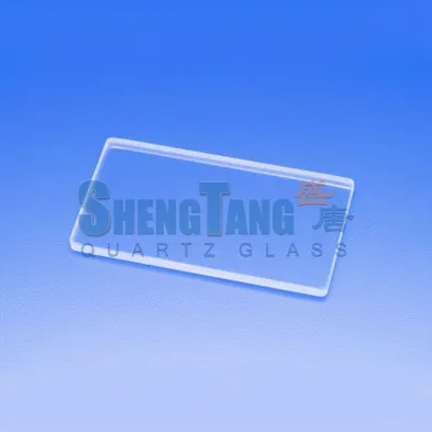 Rectangular Quartz Glass Window 2-50mm