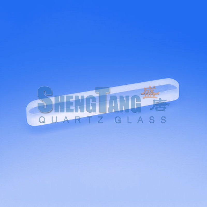 High temperature resistant quartz glass observation window