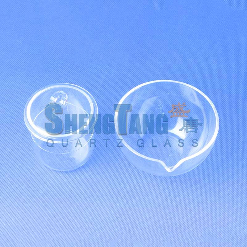 Lightweight High Temperature Crucible , Glass Melting Crucible Non Stick Powder