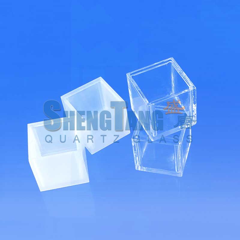 Laboratory Transparent Quartz Glass Crucible 2.2g/Cm3 Fused Silica