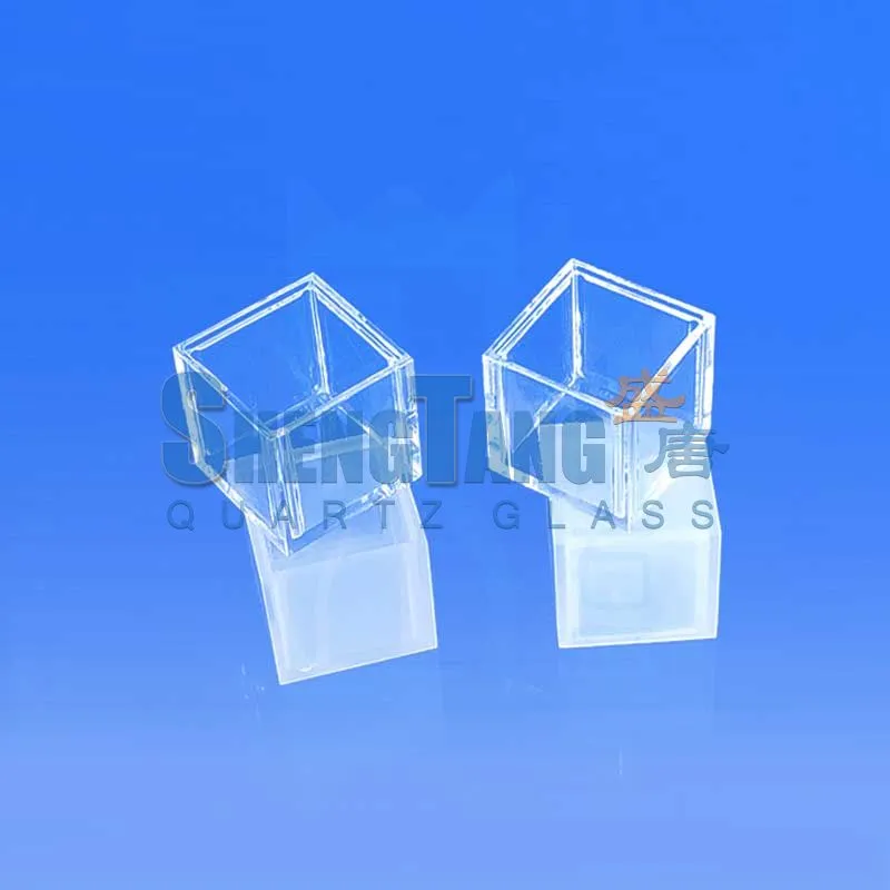 Laboratory Transparent Quartz Glass Crucible 2.2g/Cm3 Fused Silica