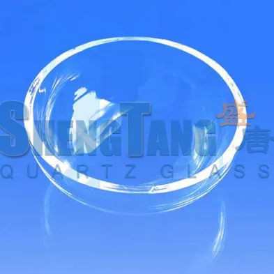 High Temperature Silica Quartz Glass Crucible For Heating Or Chemical