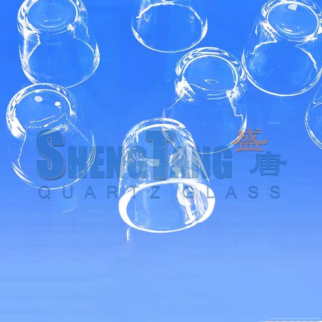 High Temperature Fused Quartz Crucibles For Heating / Chemical