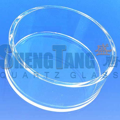 Clear Quartz Crystal Laboratory Fused Quartz Crucible