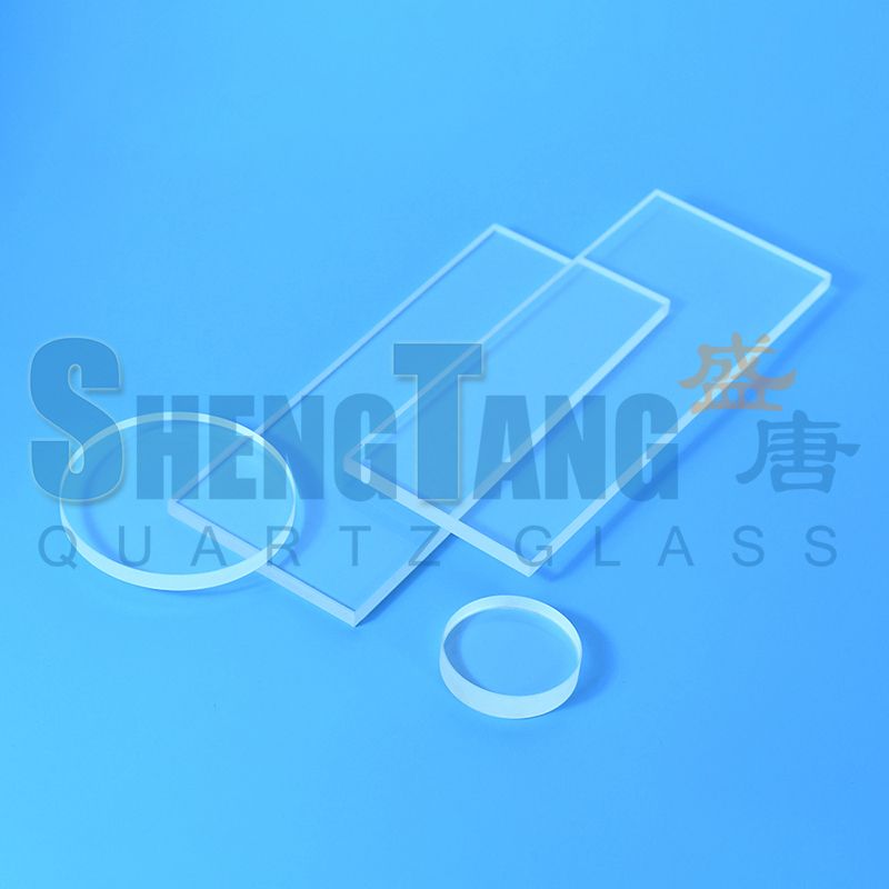 JGS1 square rectangular quartz glass sheet 200-2500nm UV-VIS