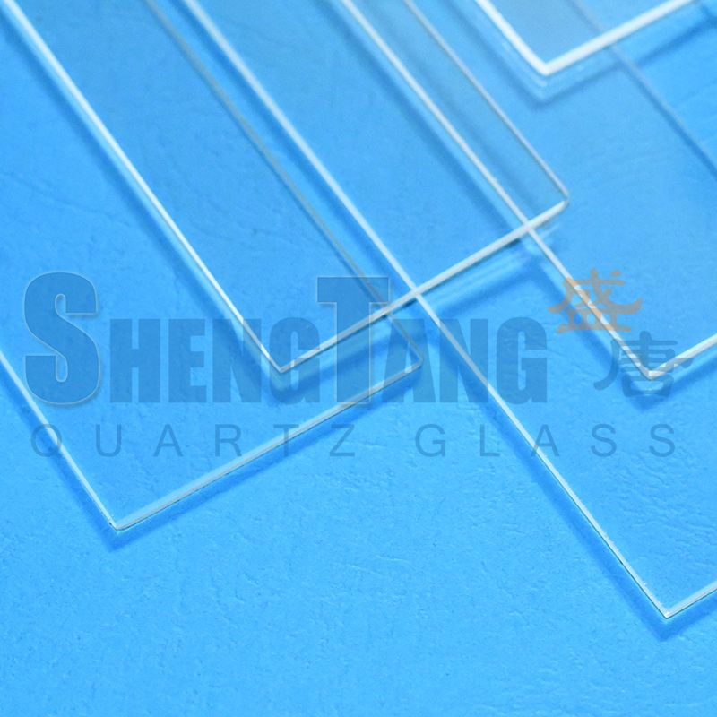JGS1 rectangular UV quartz sheet 0.5-5mm thickness 200-2500nm