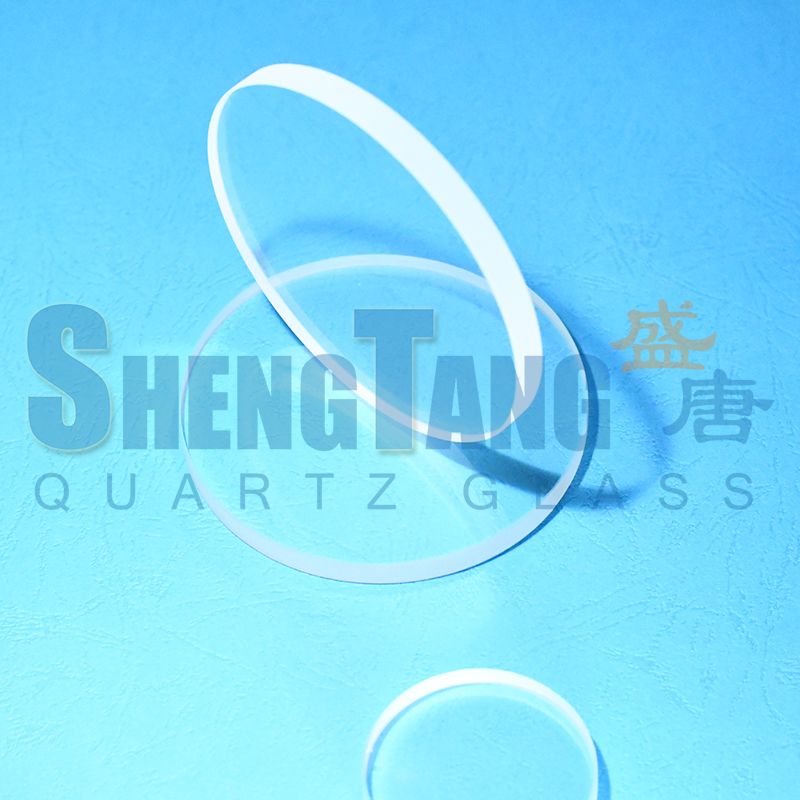 JGS1 UV quartz wafer 25-80mm diameter