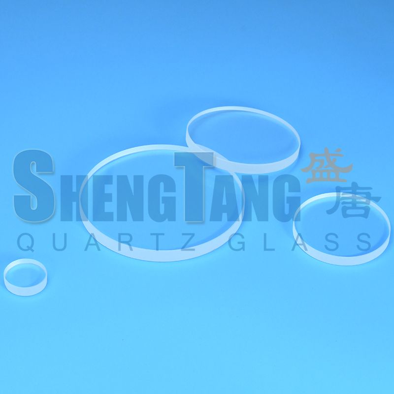 10-60mm Diameter Round Quartz Sheet,Fused Quartz wafer，Transparent High ...