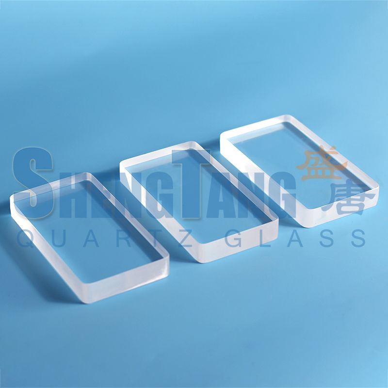 150×80×20mm Quartz Glass Block Quartz Window