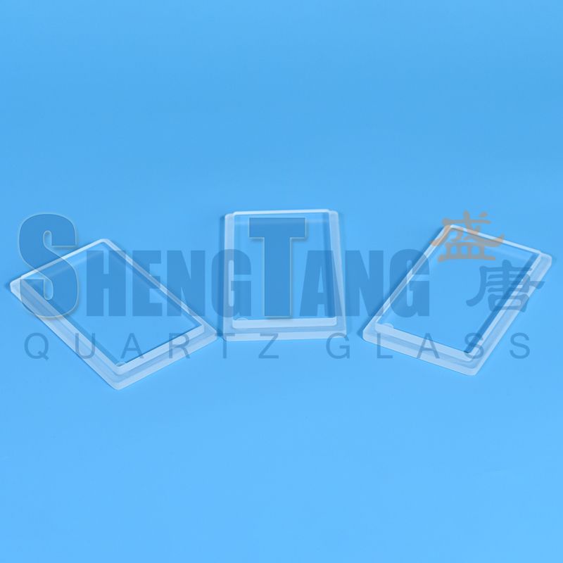 108×65×10mm Quartz Glass Plate Quartz Window