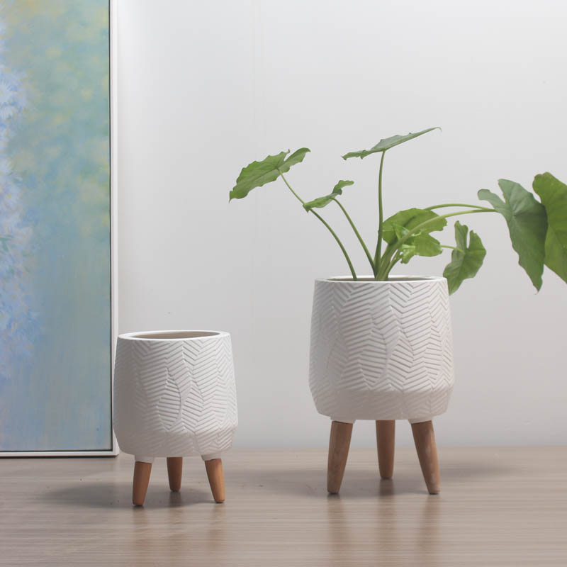 textured-ceramic-indoor-planters