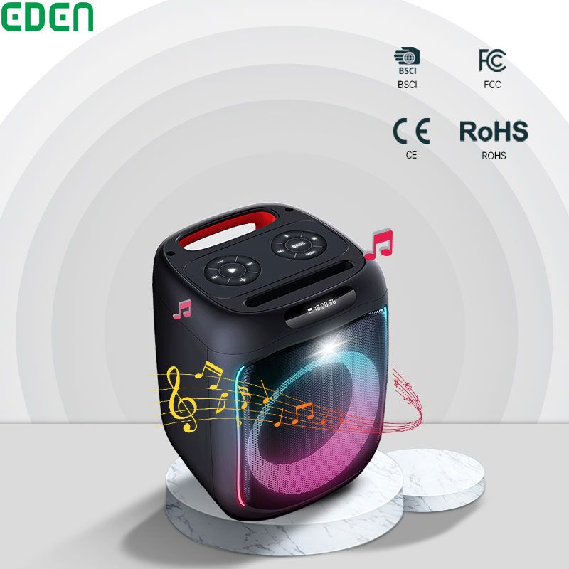 Portable bluetooth heavy bass speaker 6.5 inch mini party speaker