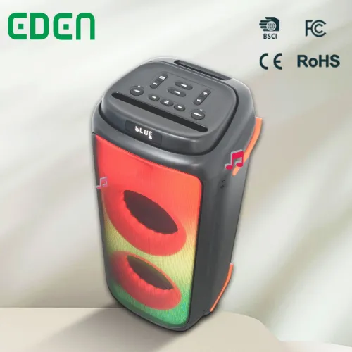 Waterproof partybox310 bluetooth eden speaker with fire light