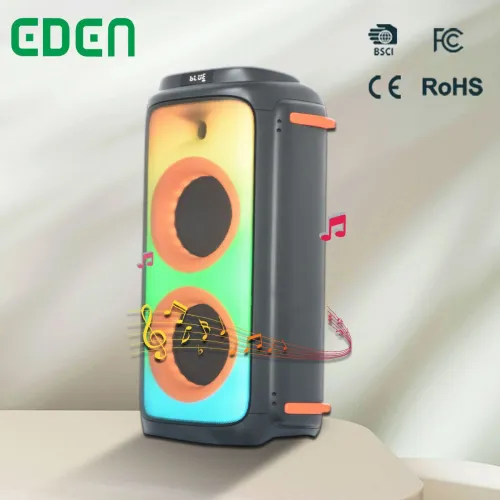 Waterproof partybox310 bluetooth eden speaker with fire light