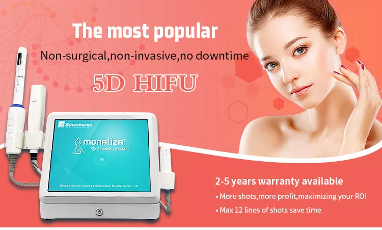 Máquina profesional 5D V-max HIFU
