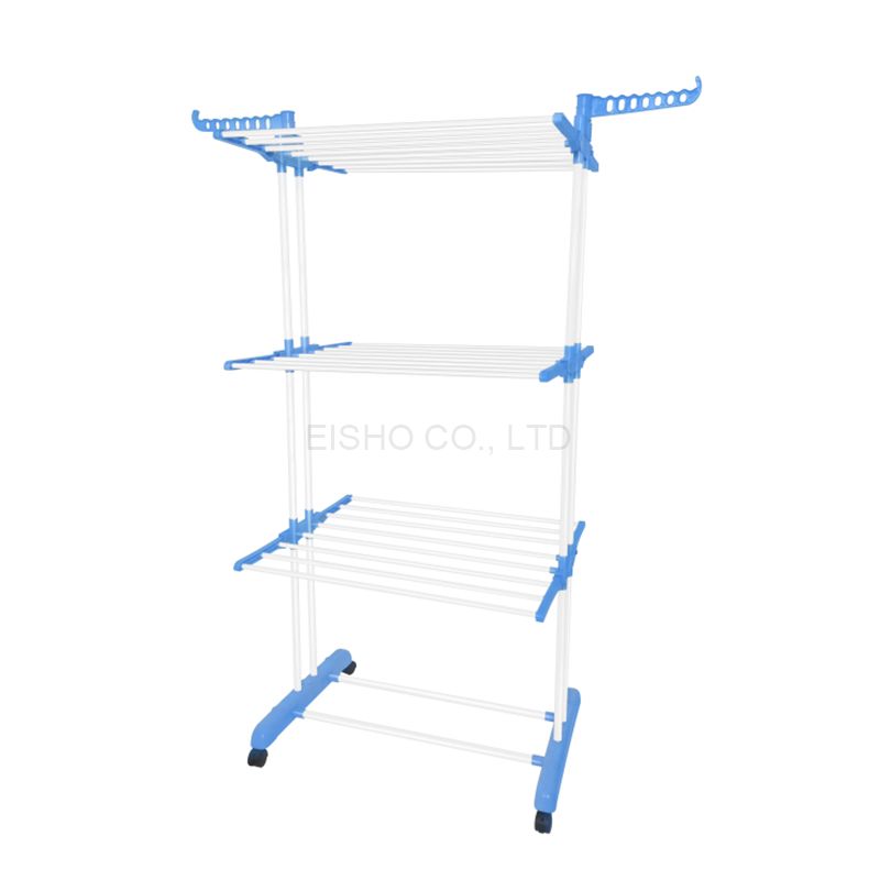 4-Tier Steel Drying Rack for Clothes