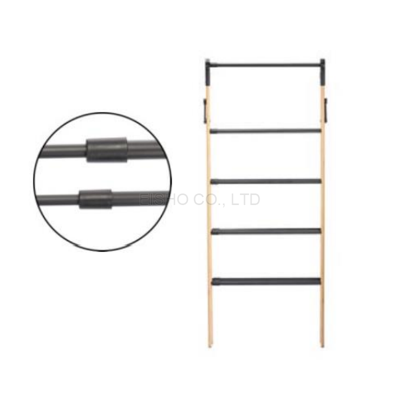 Extendable and Foldable Bamboo Clothes Drying Rack