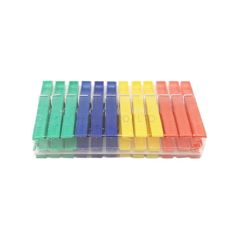 Eisho Heavy Duty Colored Plastic Clothes Peg