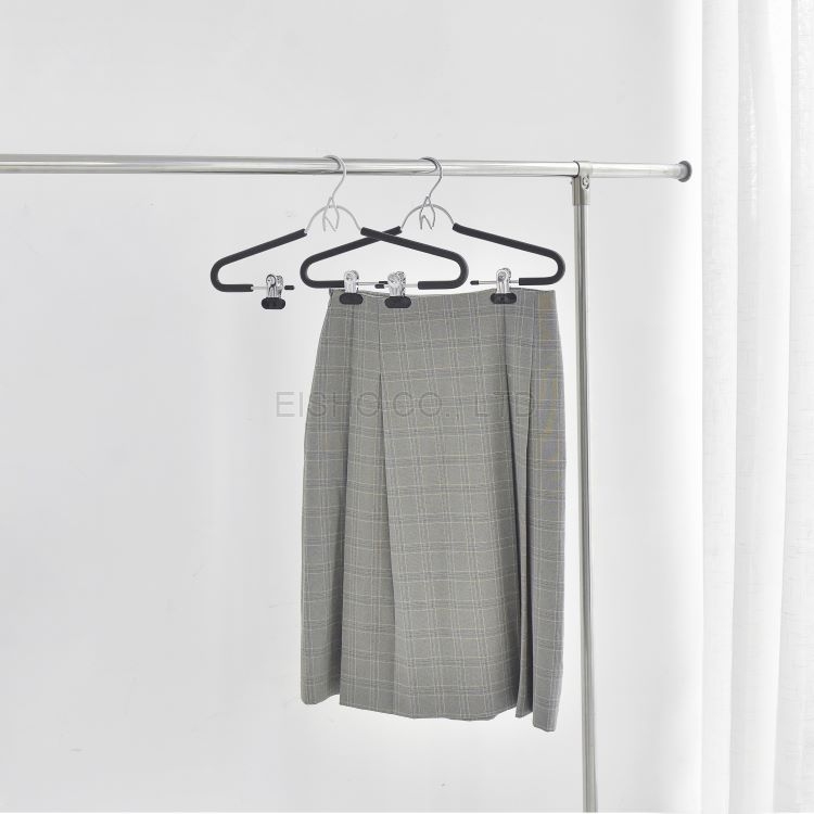 Quality Foam Padded Blouse Hanger with Clips
