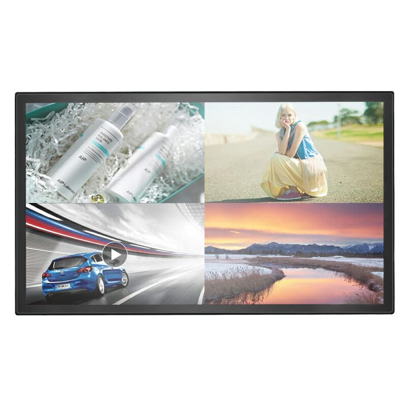 55 Inch Wall Mounted Advertising Display with No Touch