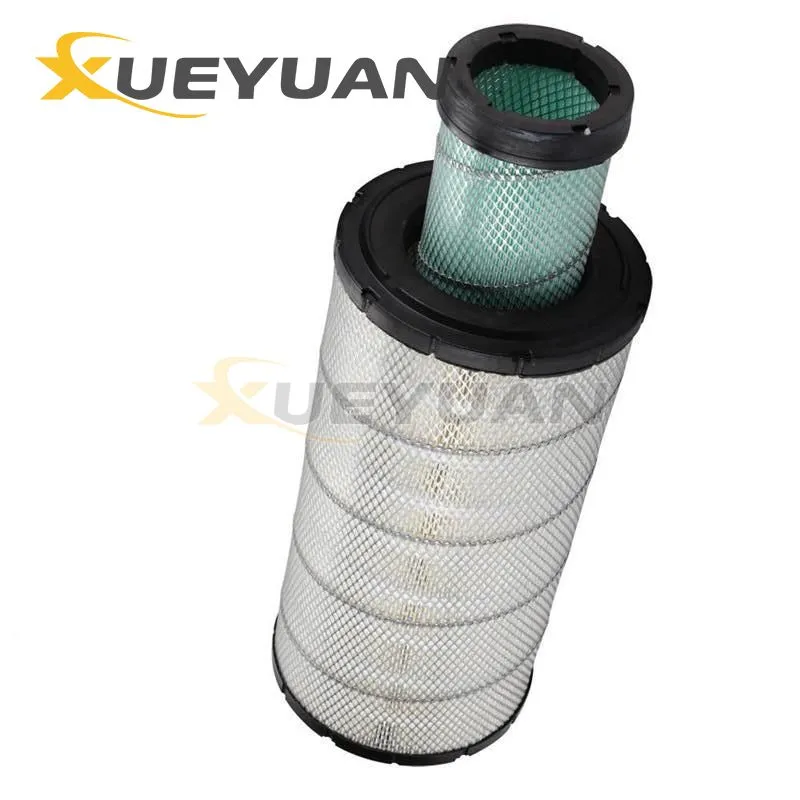 Excavator parts Air filter set 600-185-4110