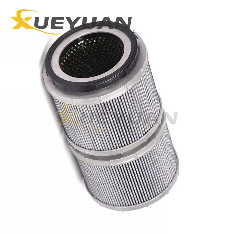 Excavator hydraulic return oil filter P502561 for SK130-8