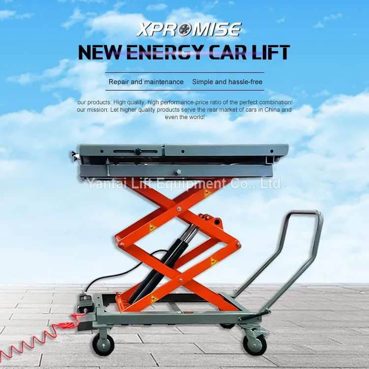 Hydraulic 1200kg new energy auto car lift