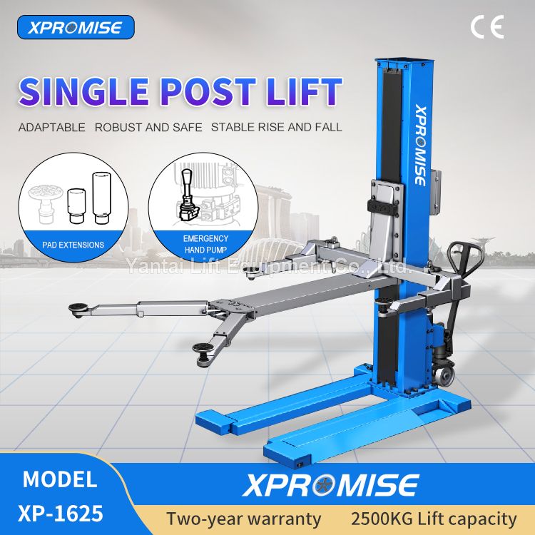 Vehicle equipment car garage machine CE Single post car lift/XP-1625