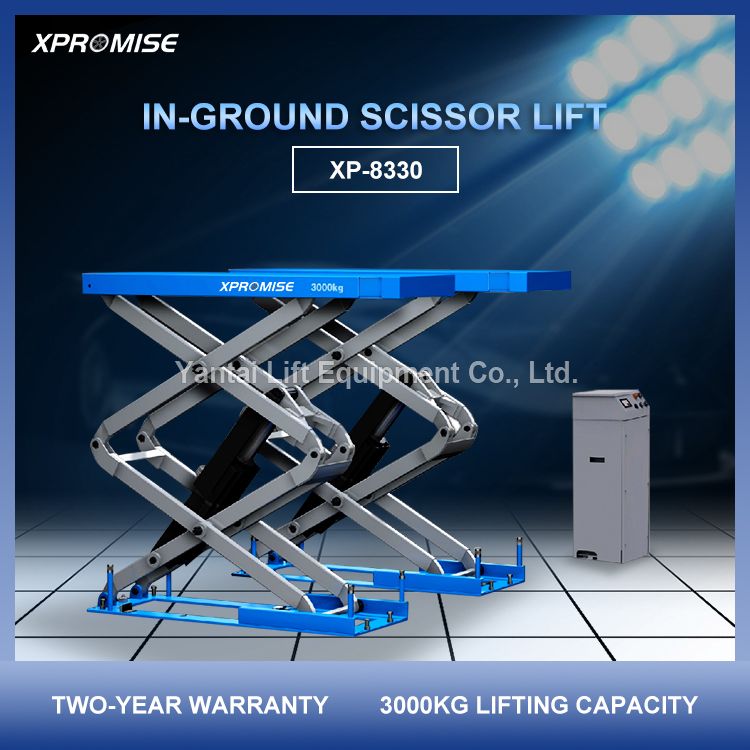 Low profile scissor lift/3000kg