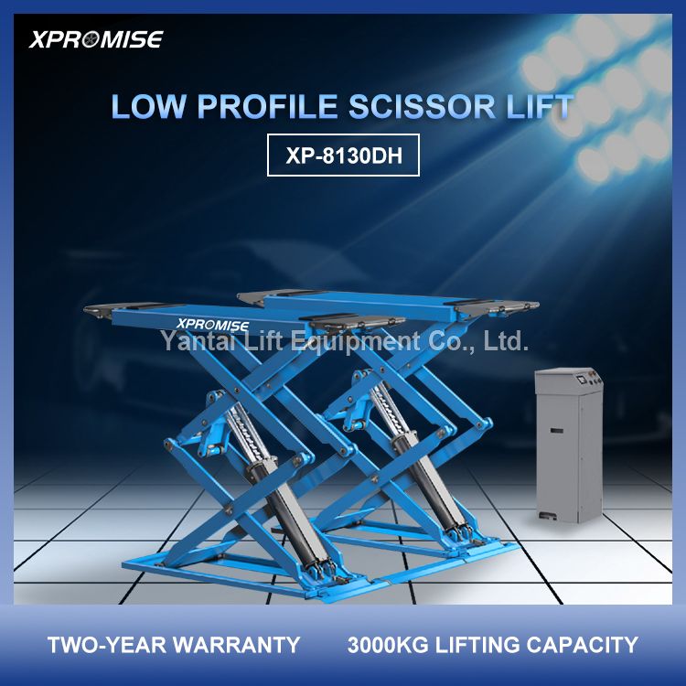Low profile scissor lift