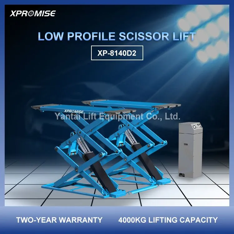 Low profile scissor lift/4000kg
