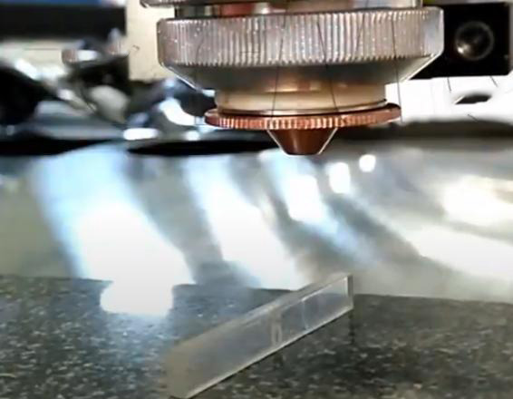 focal length when cutting non-metal sheet in CO2 hybrid laser cutting ...