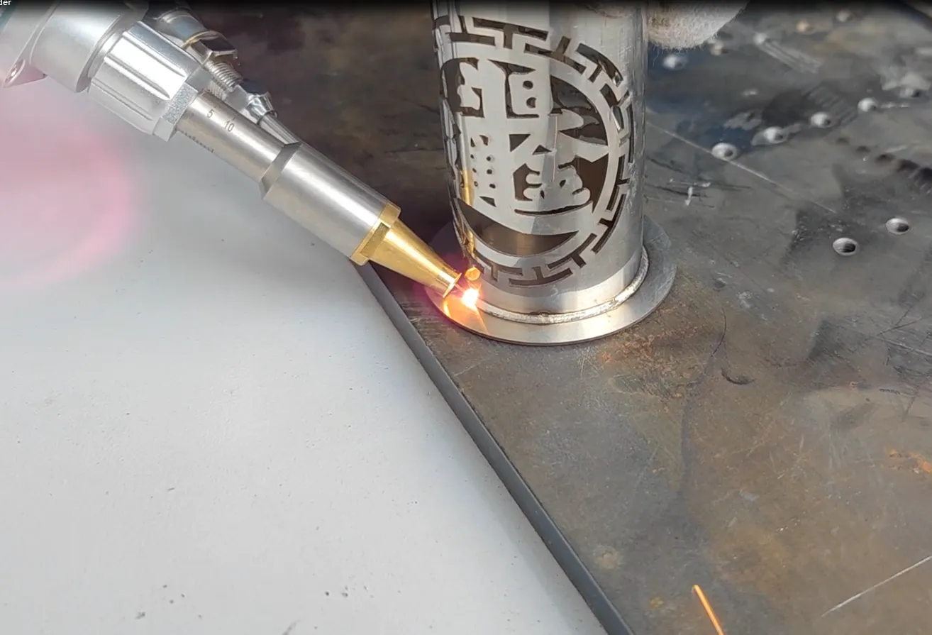 What wire does a laser welder use?