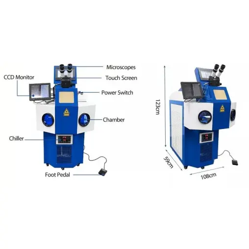 Jewelry Laser Welder Gold and Silver Soldering Machine